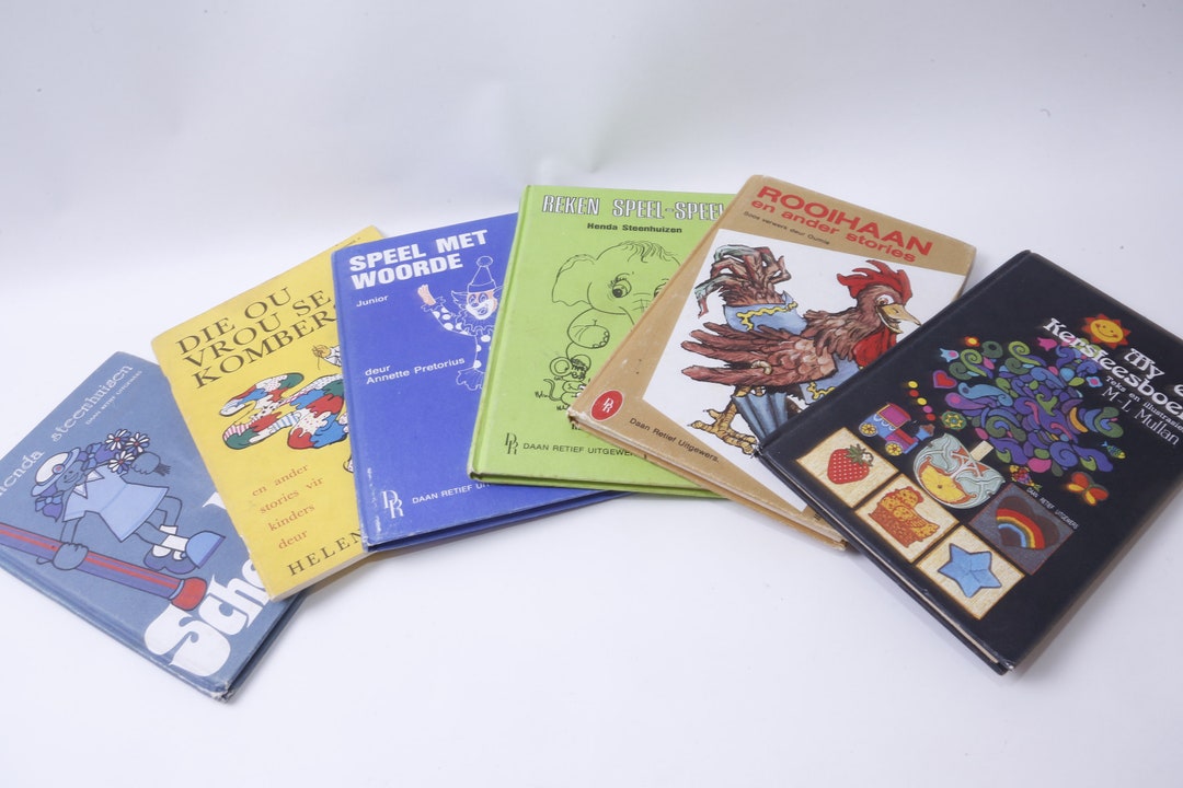 Dutch Children's Books Daan Retief Uitgewers, South Africa, Book Set ...