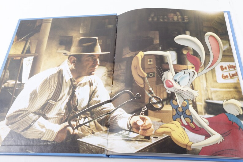 Who Framed Roger Rabbit Movie Storybook Vintage Picture Book ...