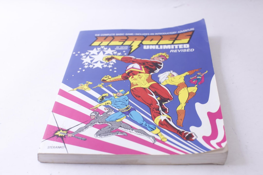 Revised Heroes Unlimited, Kevin Siembieda, 12th Printing, 1996 ...