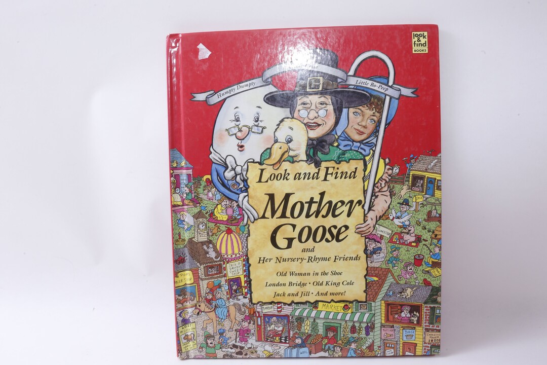 Mother Goose, Nursery Rhyme, Look and Find Book, Picture Book ...