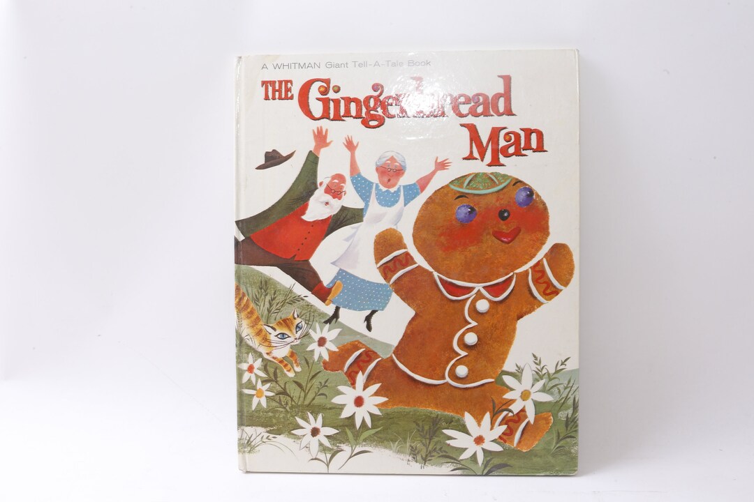 The Gingerbread Man, Whitman Giant Tell-a-tale Book, Picture Book ...