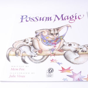 Possum Magic, Mem Fox, Julie Vivas, Voyager Books, Vintage, Picture ...