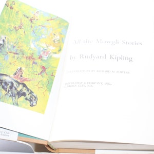 All the Mowgli Stories, Rudyard Kipling, Illustrated, Richard M Powers ...