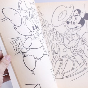 Disney Babies, Coloring Book, Uncolored, 1985, Golden, Cartoon ...