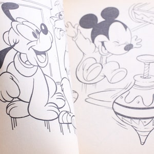 Disney Babies, Coloring Book, Uncolored, 1985, Golden, Cartoon ...