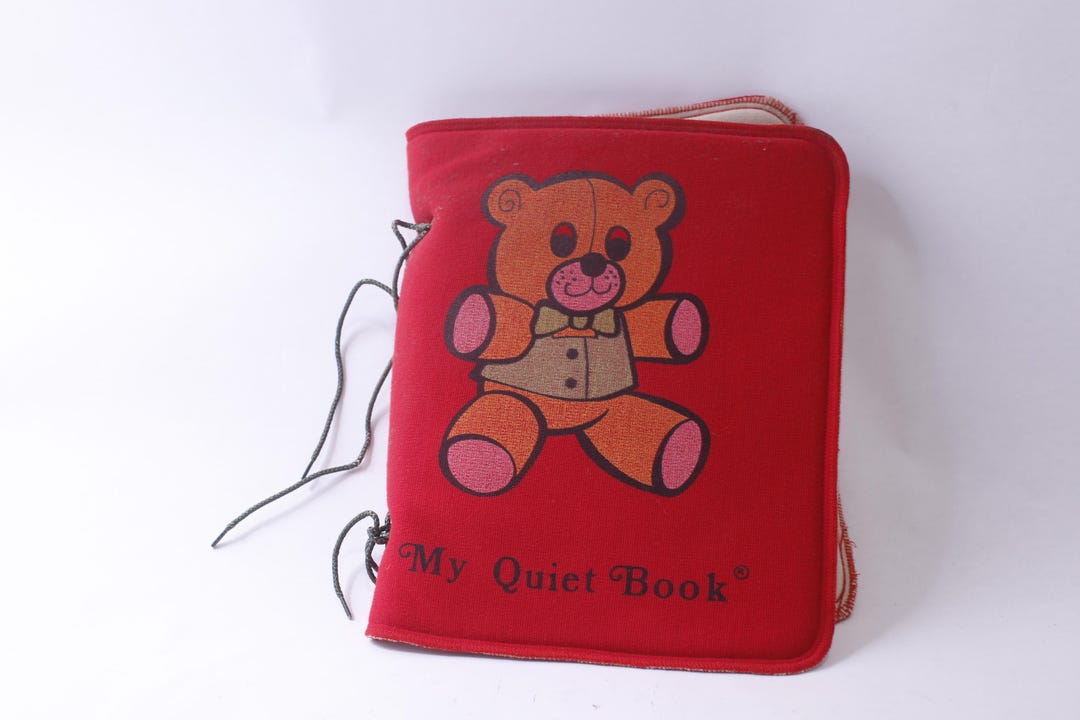 My Quiet Book, Cloth Book, Church Busy Toy, Picture Book, 1976, Child ...