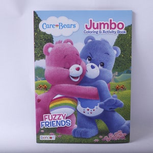 Care Bears, Fuzzy Friends, Jumbo Coloring & Activity Book, Bendon ...
