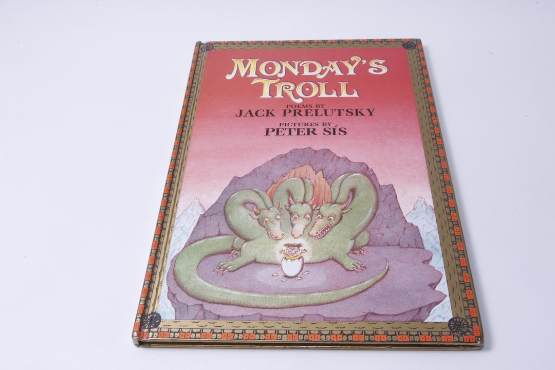 Monday's Troll, Poems, Jack Prelutsky, Peter Sis, 1996, Vintage ...