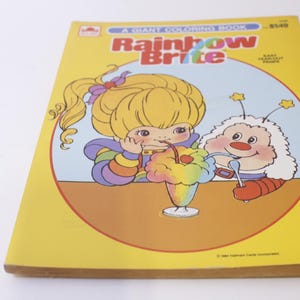 Rainbow Brite, Giant Coloring Book, Partial Golden, Easy Tear-out Pages ...