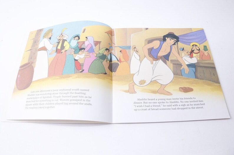 Aladdin Disney Monkey Business Playtime Library Story - Etsy