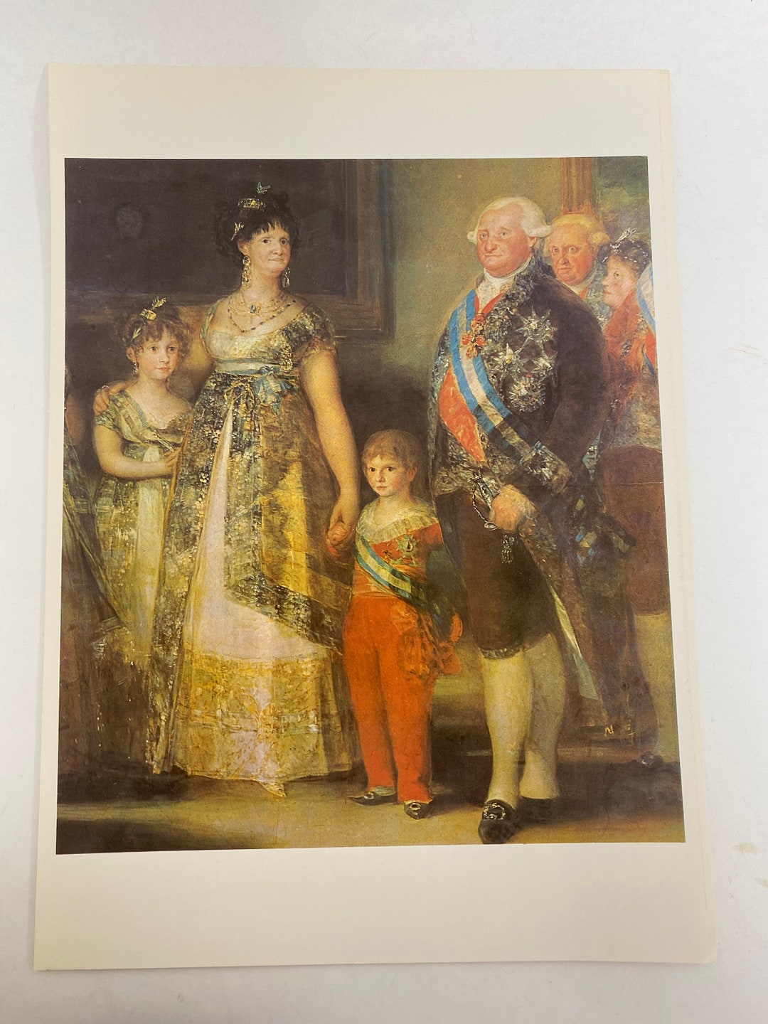 Goya, Bookplate, Print, King Charles the IV and His Family, Royal ...