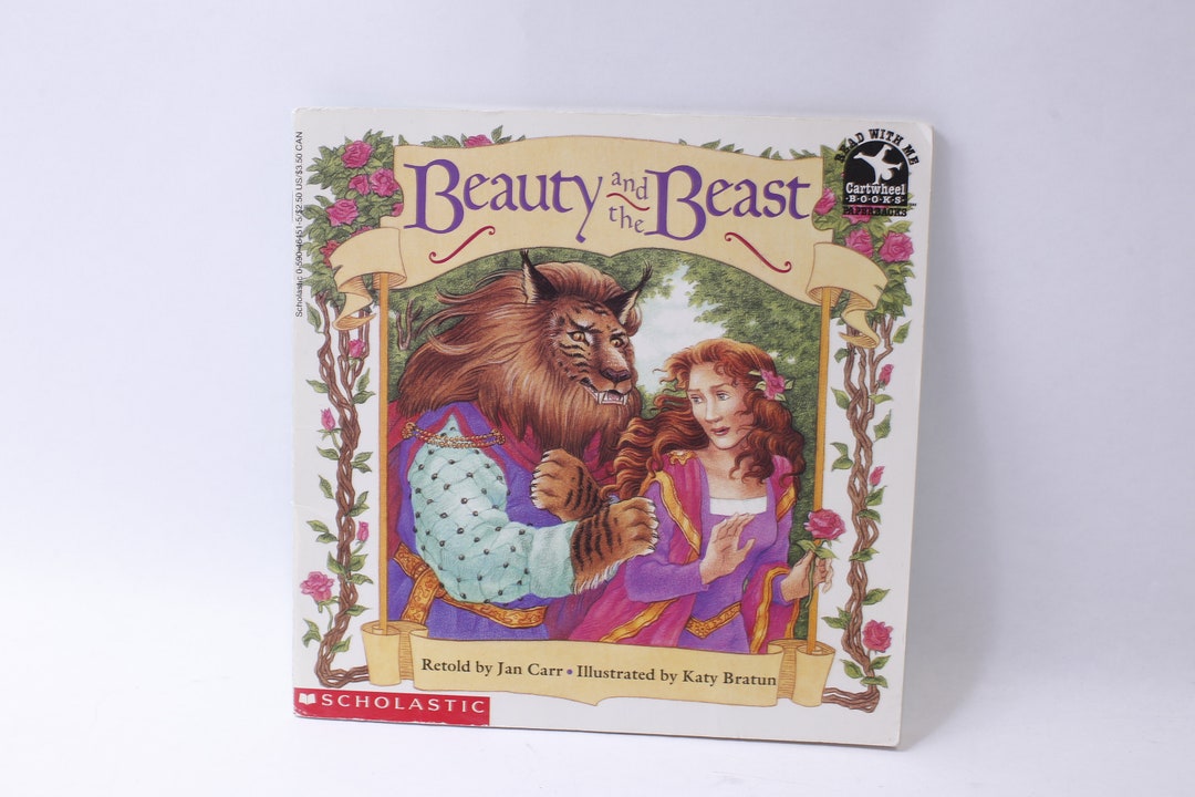 Beauty and the Beast, Jan Carr, Picture Book, Katy Bratun, 1993 ...