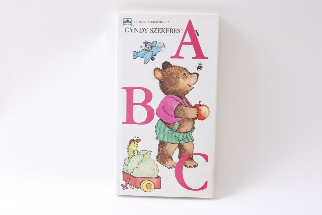 ABC, Cyndy Szekeres, Golden Sturdy Book, Hardcover, Picture Book ...