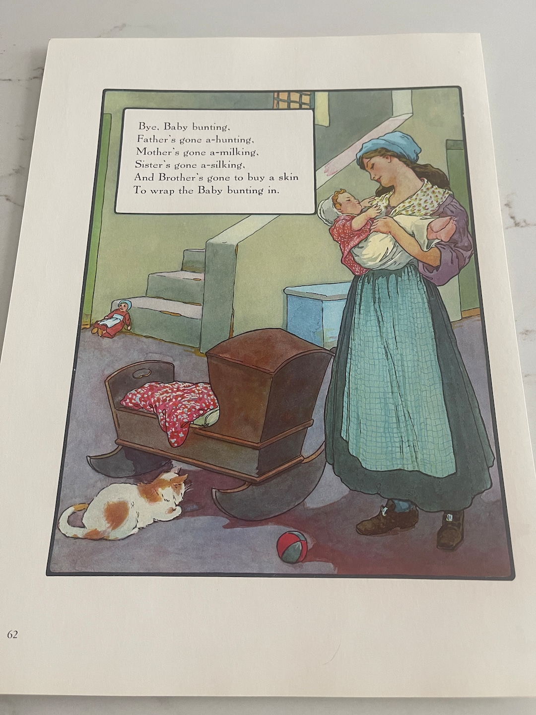 Bye Baby Bunting, Mother Holding Baby, Frederick Richardson ...