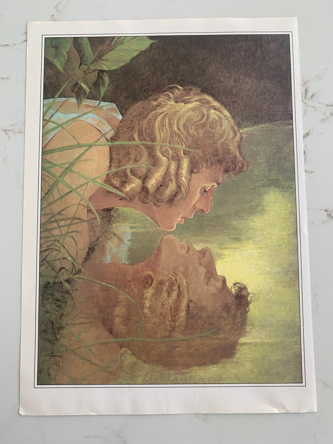 Narcissus, Echo, Face in Pool, Favorite Greek Myths, Mary Pope Osborne ...