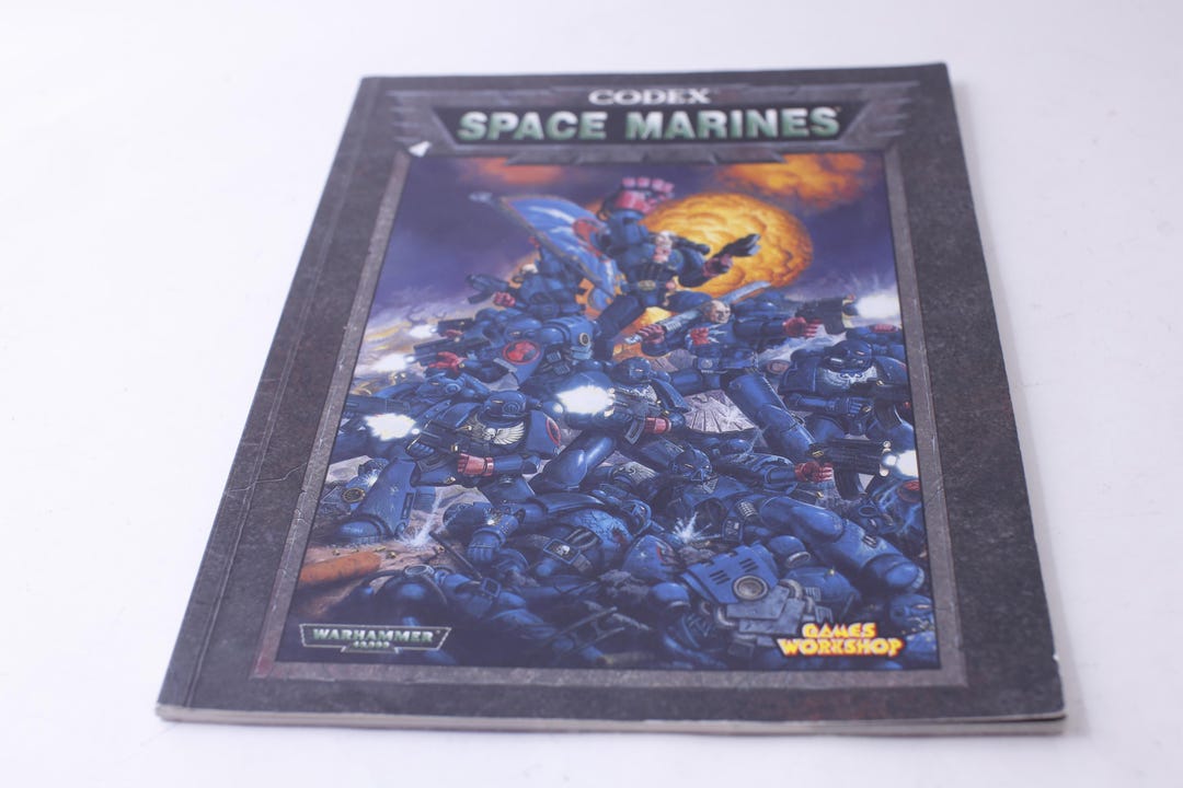 Warhammer 40k, Codex Space Marines, 2001, Games Workshop, Illustrated ...