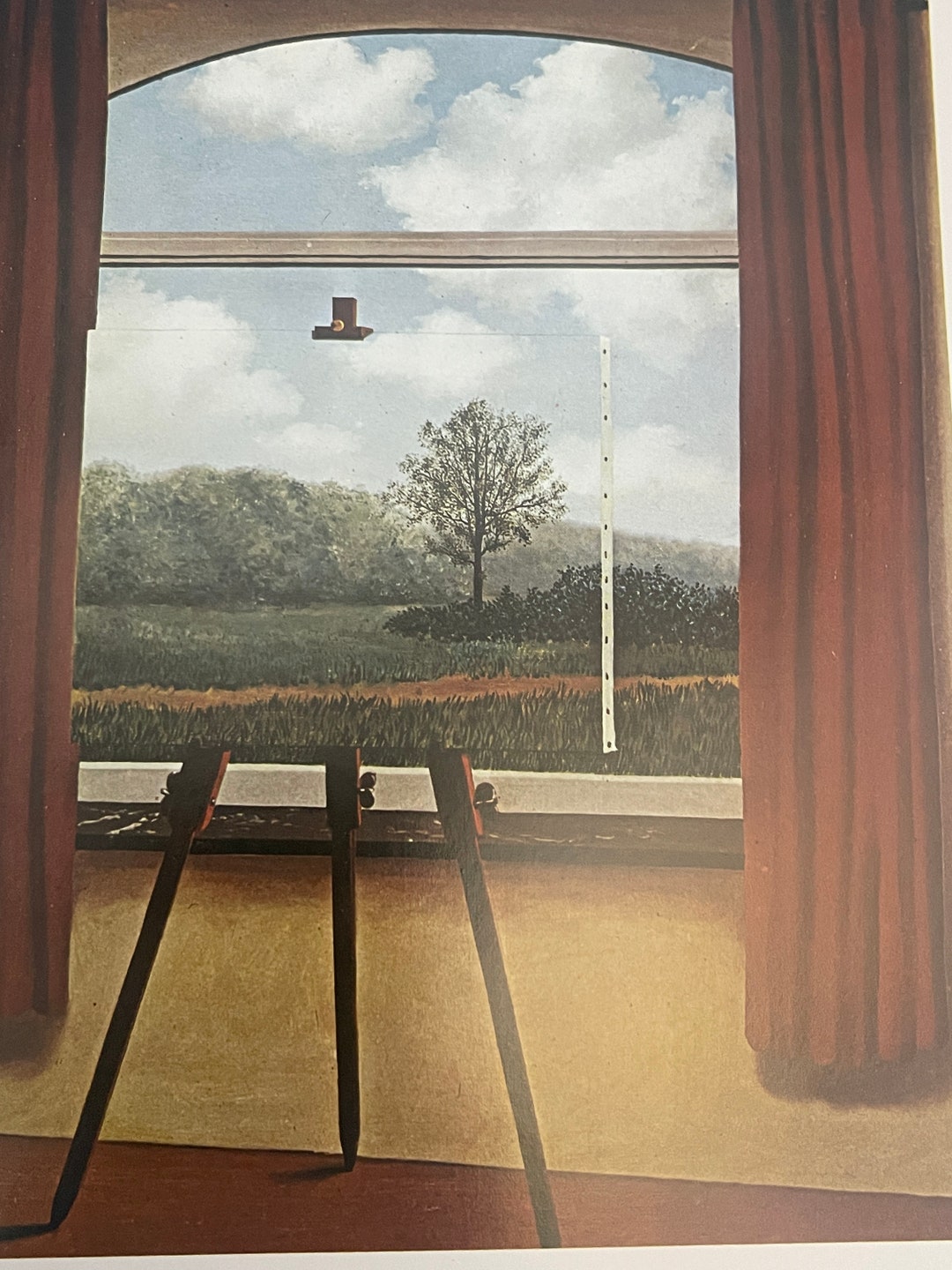 René Magritte, the Human Condition I, Print, Reproduction, Surrealism ...