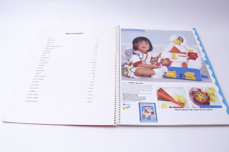Playskool Toy Fair Catalog, Playskool Promises, Fun, Colored Catalogue ...