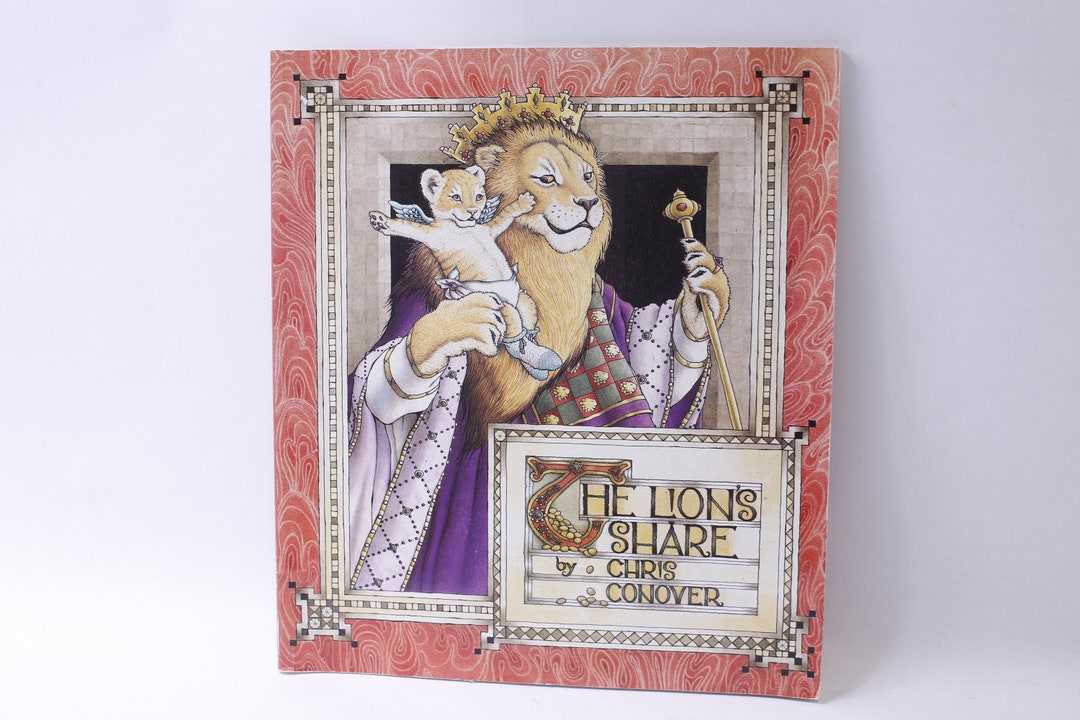 The Lion's Share, Chris Conover, Picture Book, 2003, Sunburst, Winged ...