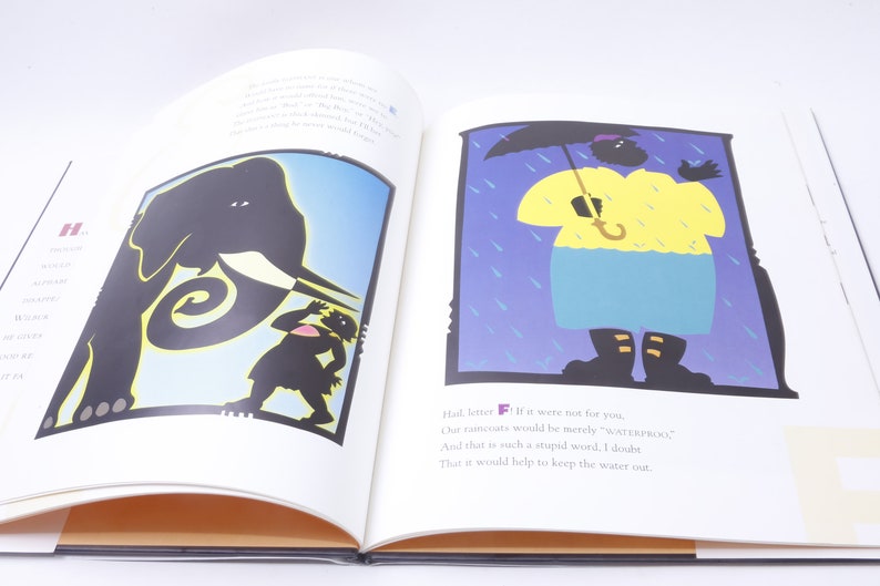 The Disappearing Alphabet Richard Wilbur David Diaz 1998 | Etsy