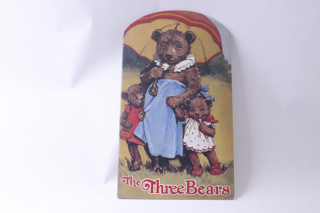 The Three Bears, Picture Book, Illustrated by Frances Brundage, Green ...