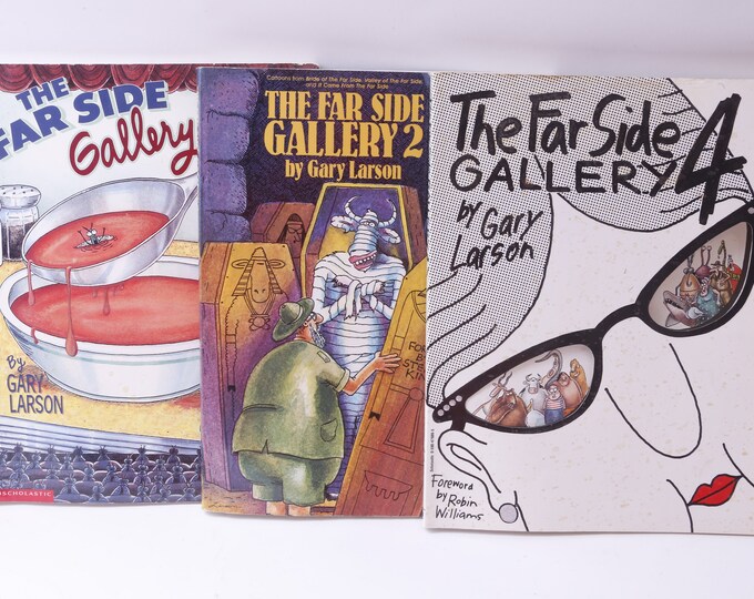 Gary Larson the Far Side Gallery Book Set Scholastic - Etsy