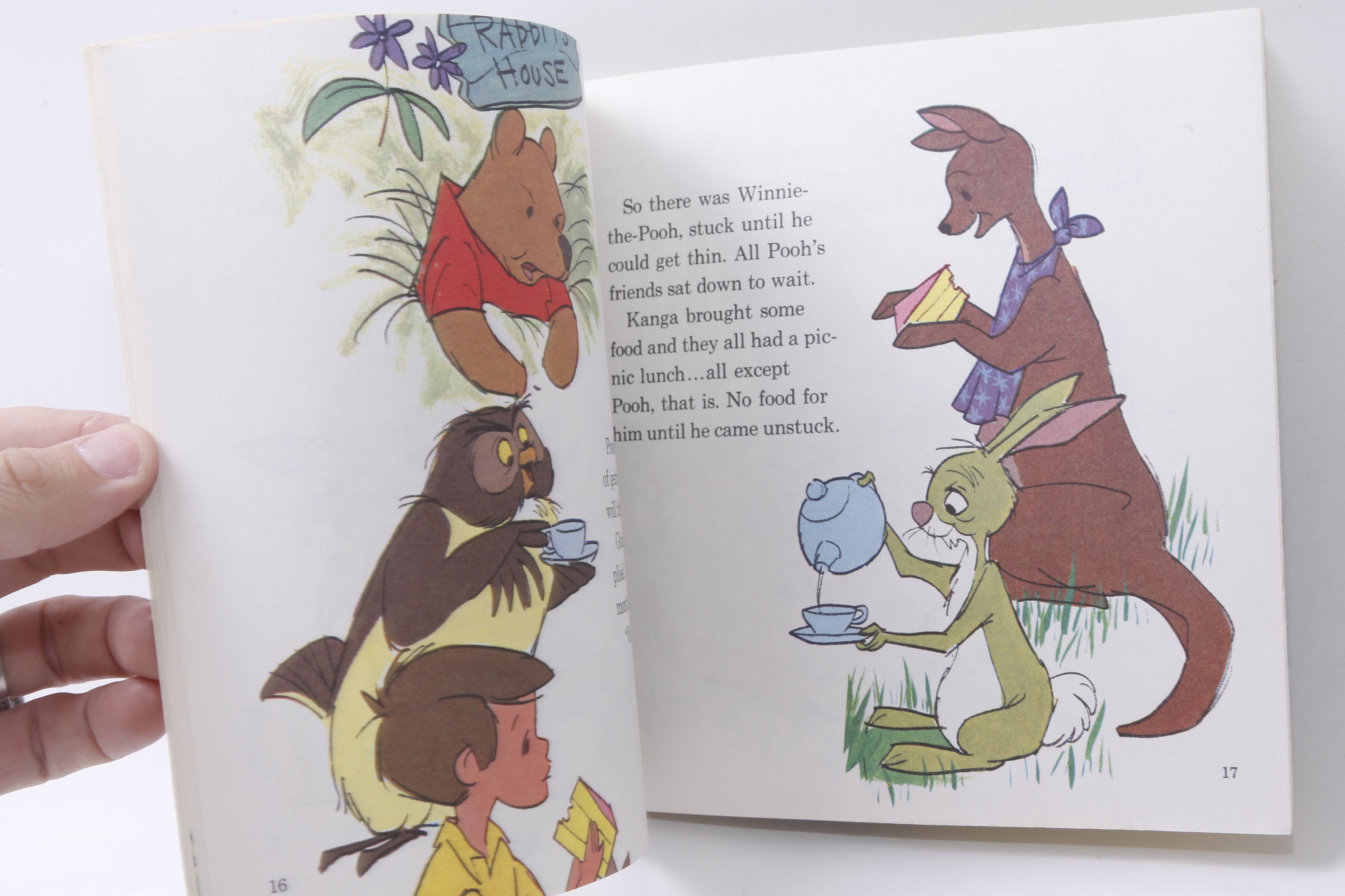 Walt Disney Winnie Pooh Honey Tree Picture Book Vinyl - Etsy