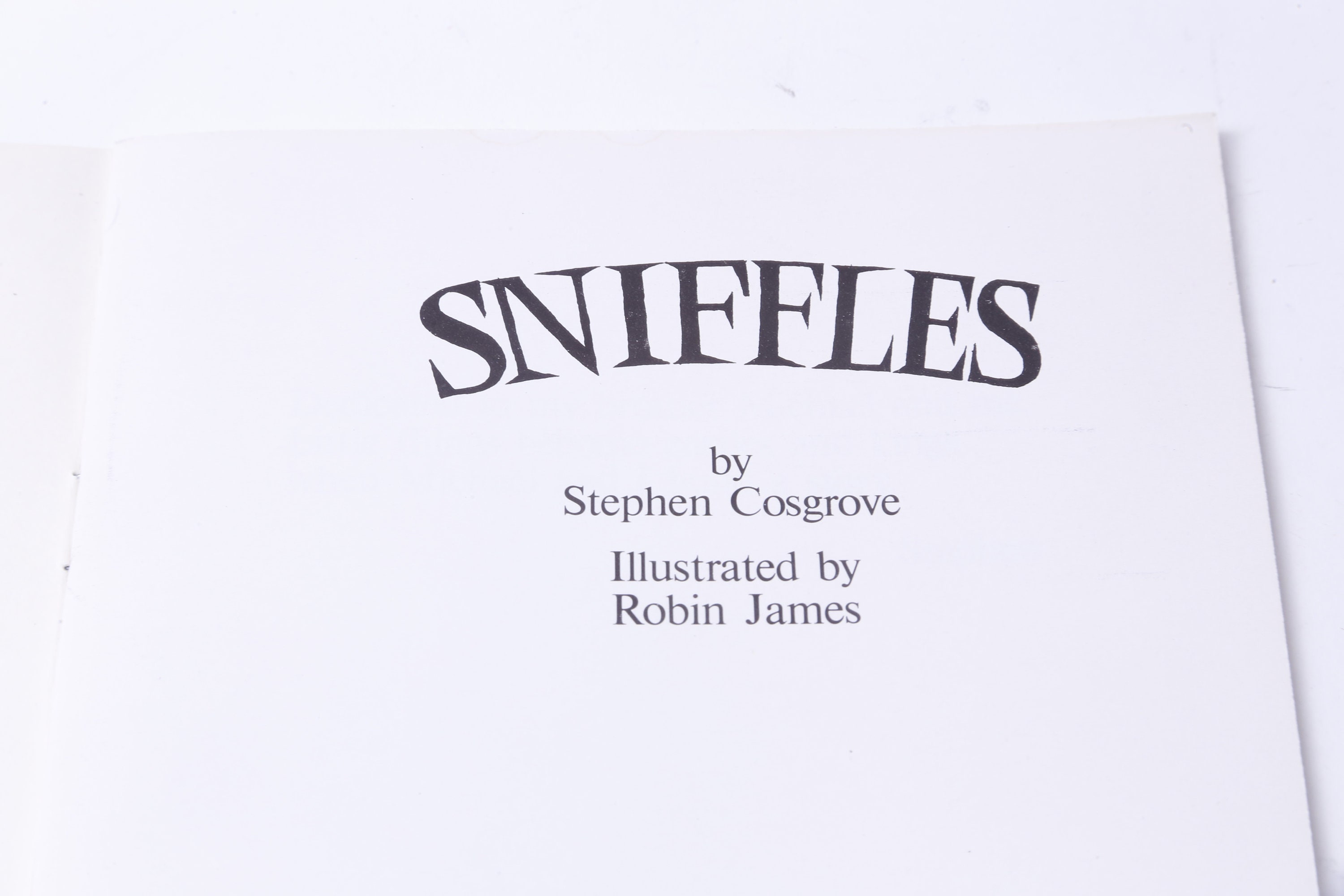 Sniffles Stephen Cosgrove A Serendipity Book Illustrated - Etsy