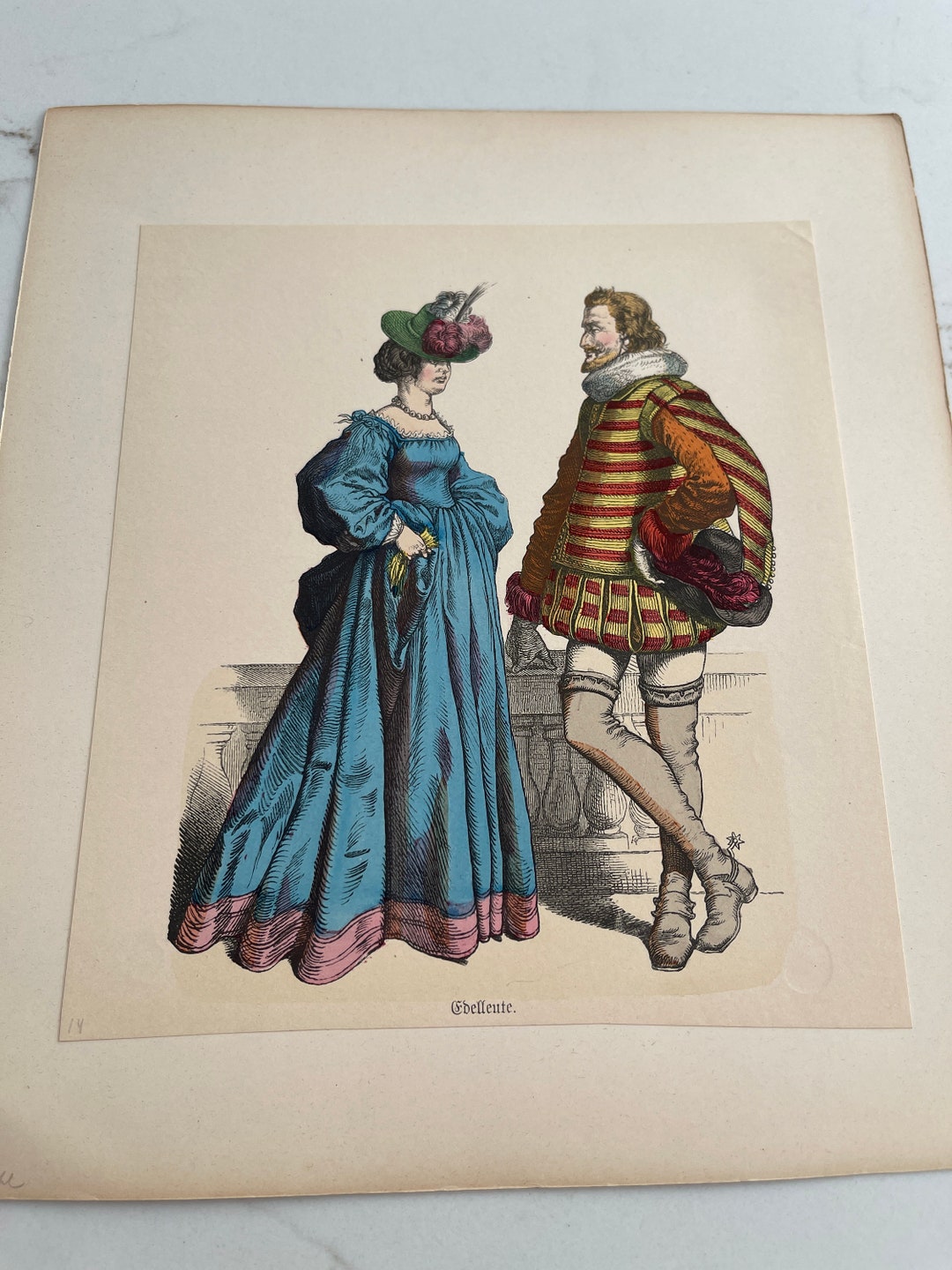 Nobility Fashion, Aristocrat Couple, 17th Century, History of Costumes ...