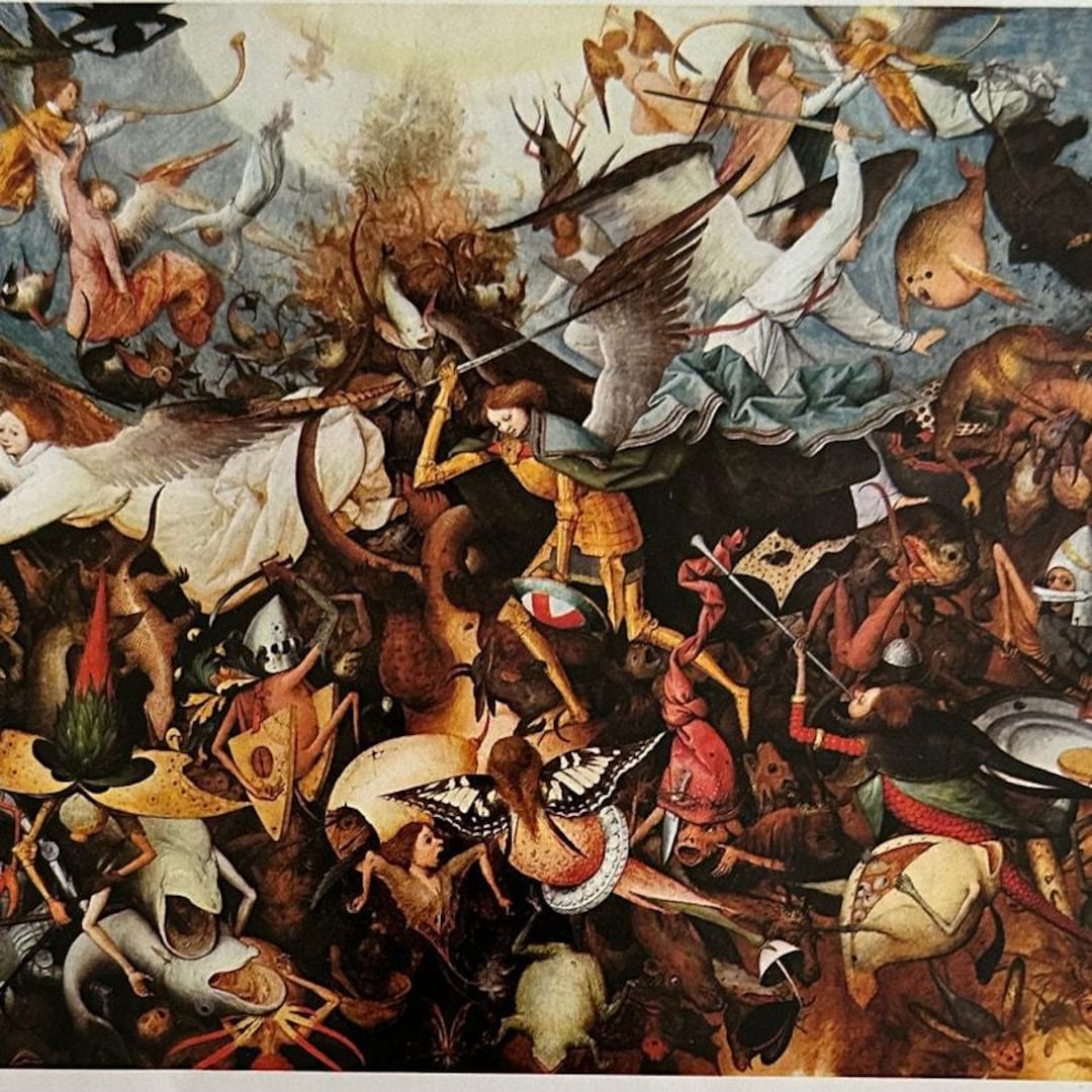 Pieter Bruegel the Elder, the Fall of the Rebel Angels, Fantastic ...