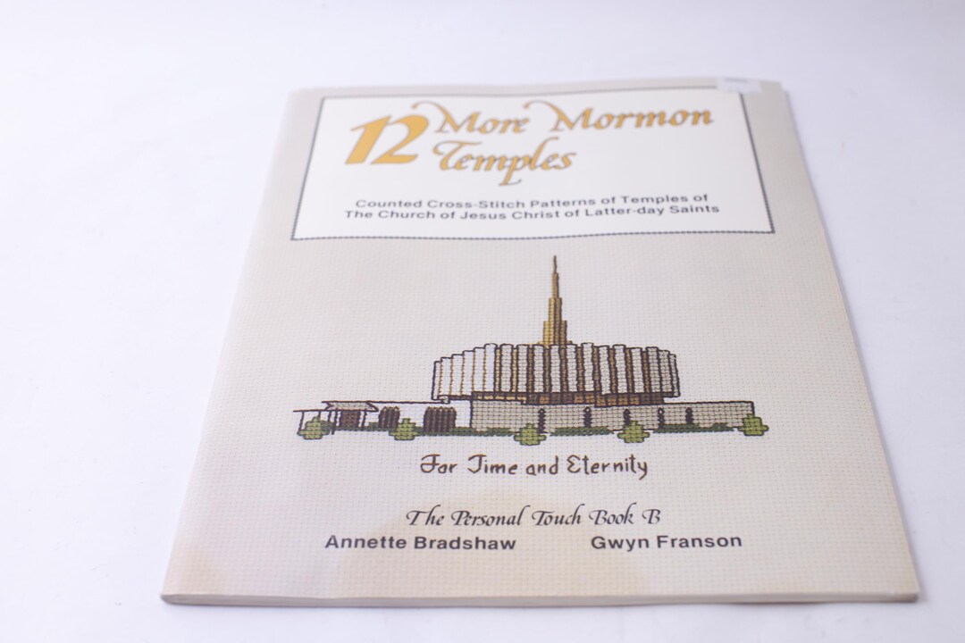 12 More Mormon Temples, Counted Cross-stitch Patterns, the Personal ...