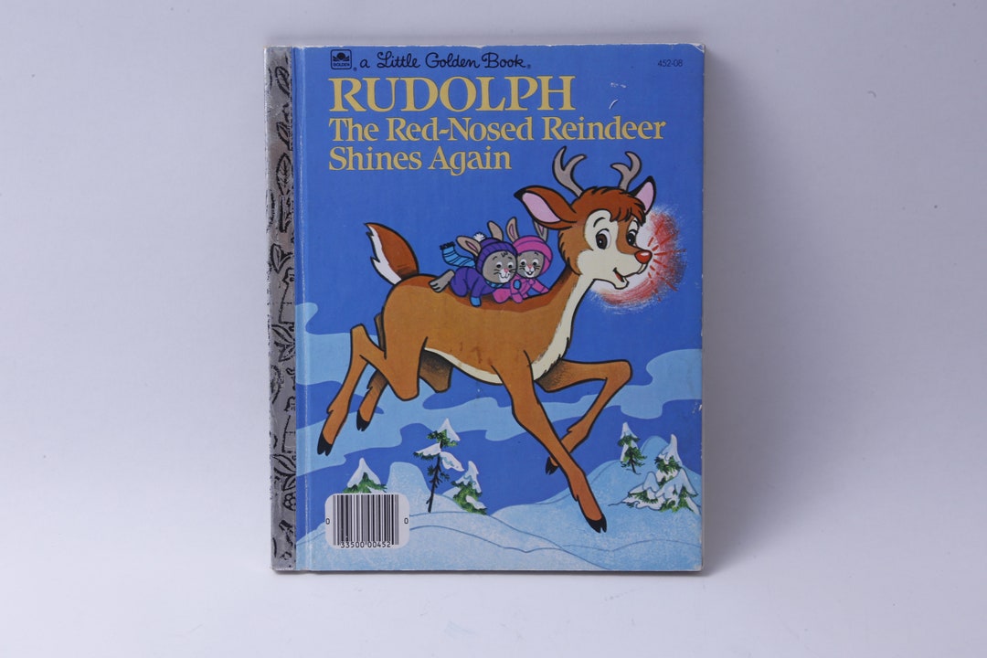 Rudolph, Red-nosed Reindeer, Shines Again, Little Golden Book ...