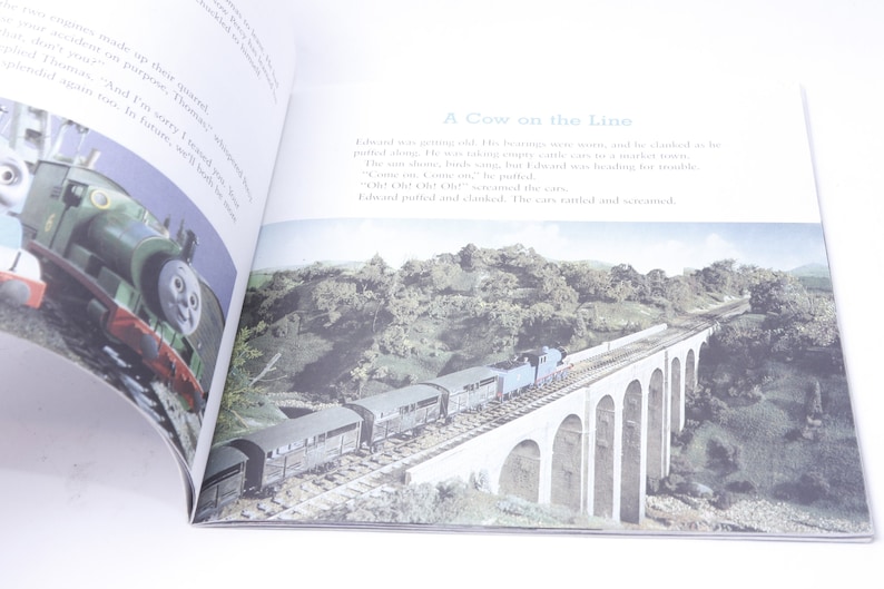 A Cow on the Line Thomas the Tank Engine Stories the Railway - Etsy
