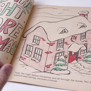 The Night Before Christmas, Coloring Book, USED, Rick Brogan, an Elba ...