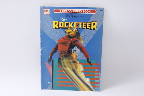 The Rocketeer Walt Disney Coloring Book Great Classics - Etsy