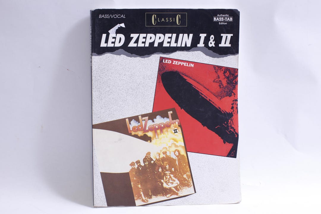 Led Zeppelin I & II, Songbook, Bass, Vocal, Authentic Bass-tab Edition ...