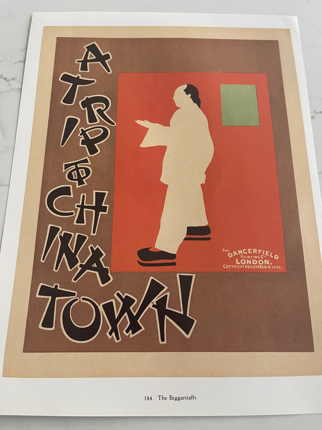 Theater Production Poster, A Trip to Chinatown Artwork by The ...