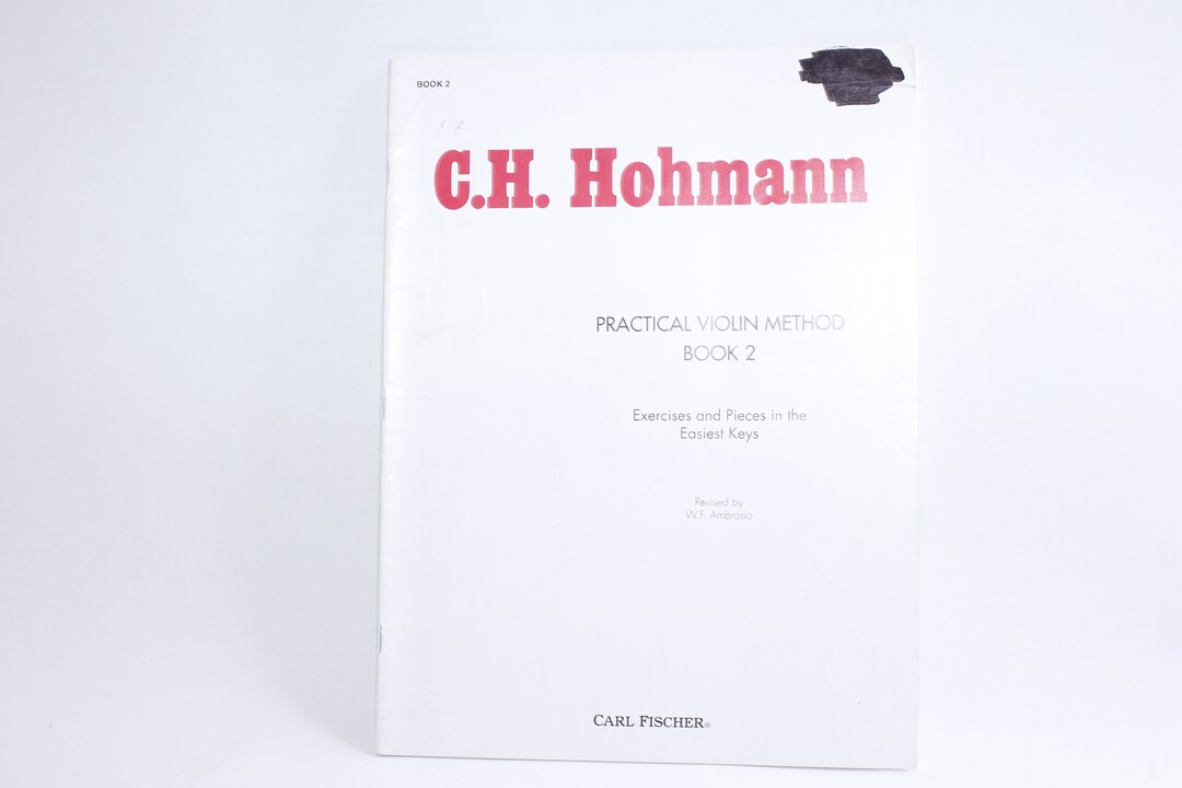 Practical Violin Method C H Hohmann Book 2 Sheet Music Carl Fischer