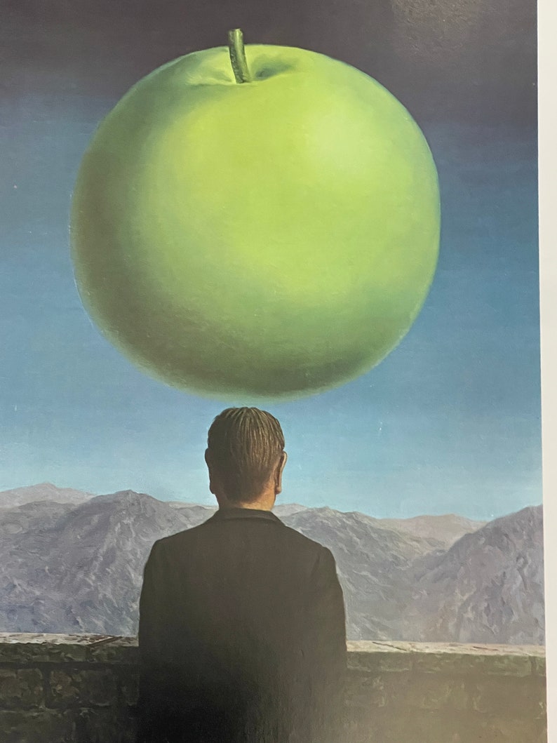 René Magritte, the Postcard, Print, Reproduction, Surrealism, Painting ...