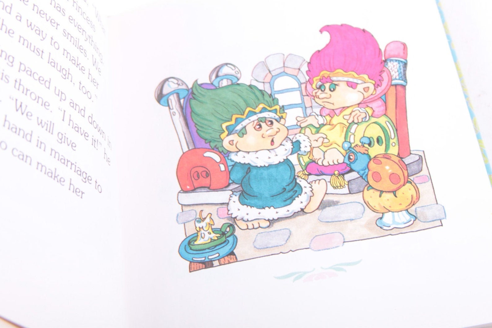 The Princess Troll Tiny Troll Treasury Troll Book Vintage - Etsy