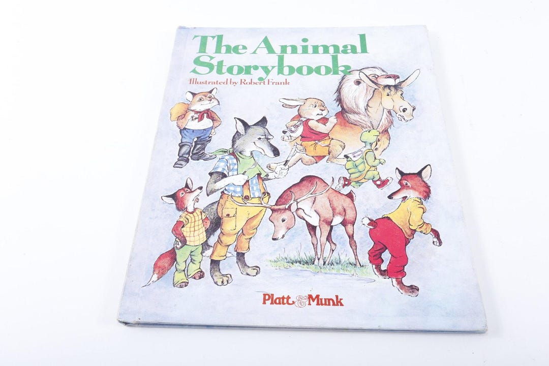The Animal Storybook Robert Frank Platt & Munk Hardcover Vintage ...