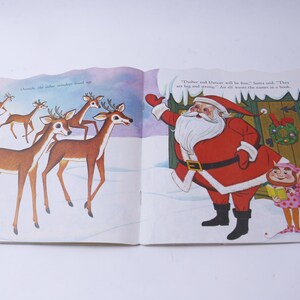 Rudolph, the Red-nosed Reindeer Book, Christmas, Golden Shape Book ...