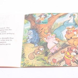 Kissyfur's Treasure, Vintage, Picture Book, Child Reading, Nursery ...