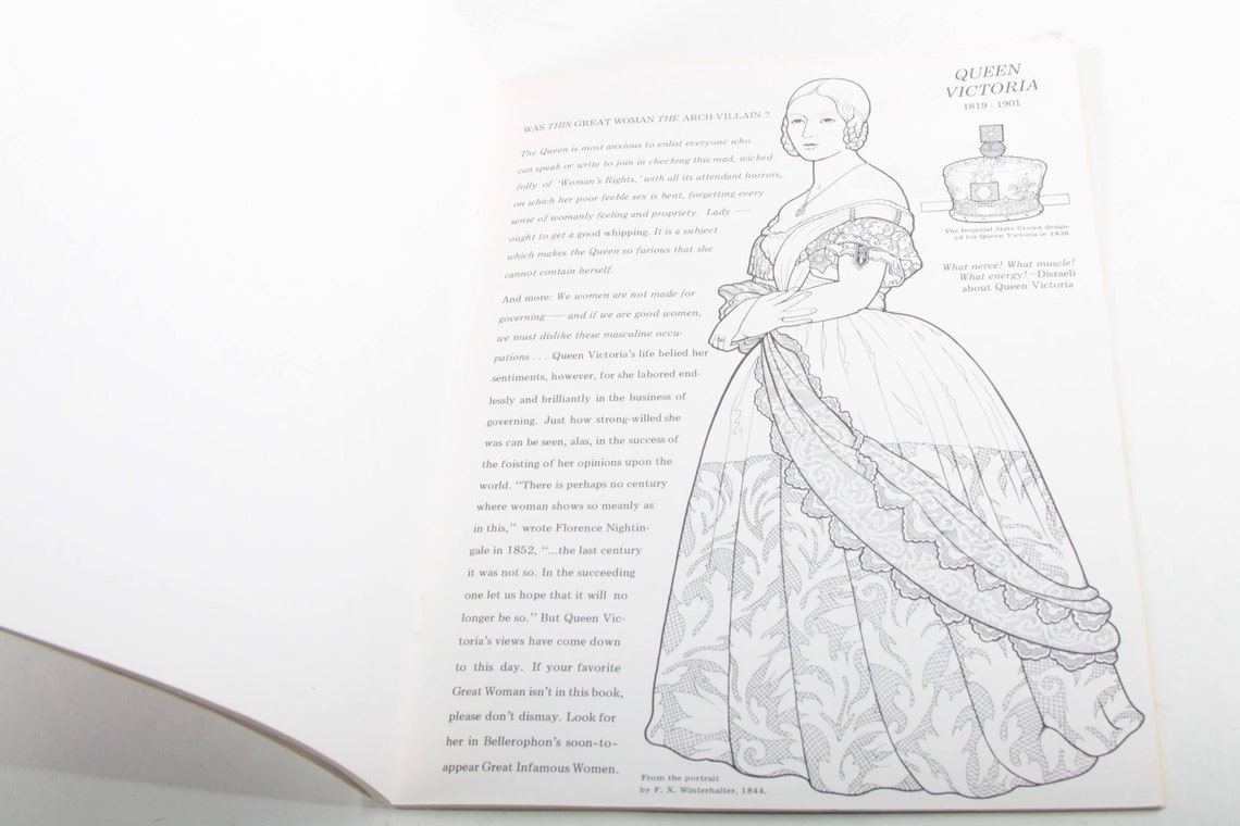 Great Women Paper Dolls Vintage Famous Historical Women | Etsy