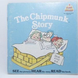 The Chipmunk Story, Kid Stuff, Janice Karman, 1984, Bagdasarian, Vintage, Picture Book, Child ...