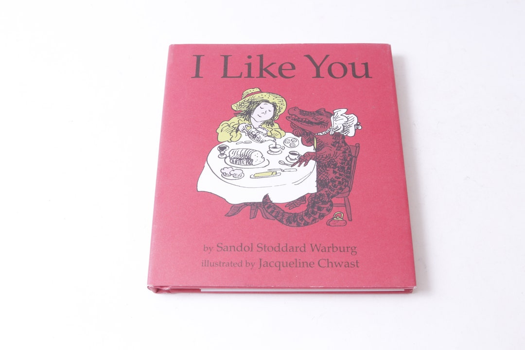 I Like You, Sandol Stoddard Warburg, Hardcover, Slipcover, Vintage ...