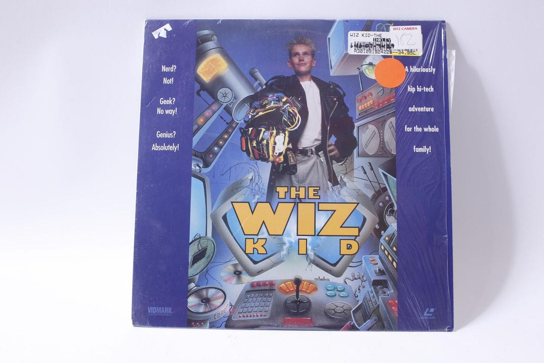 The Wiz Kid, Video Games, 1993, Laserdisc, Digital Sound, Optical Disc ...