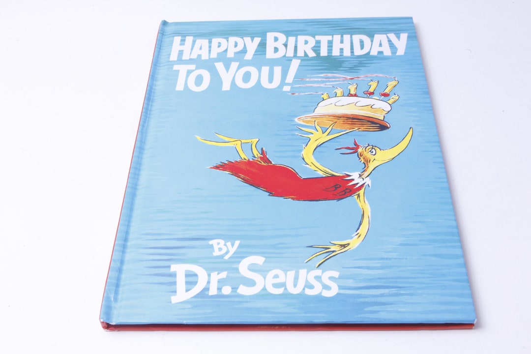 Happy Birthday to You, Dr Seuss, Poetry, Vintage, Picture Book ...