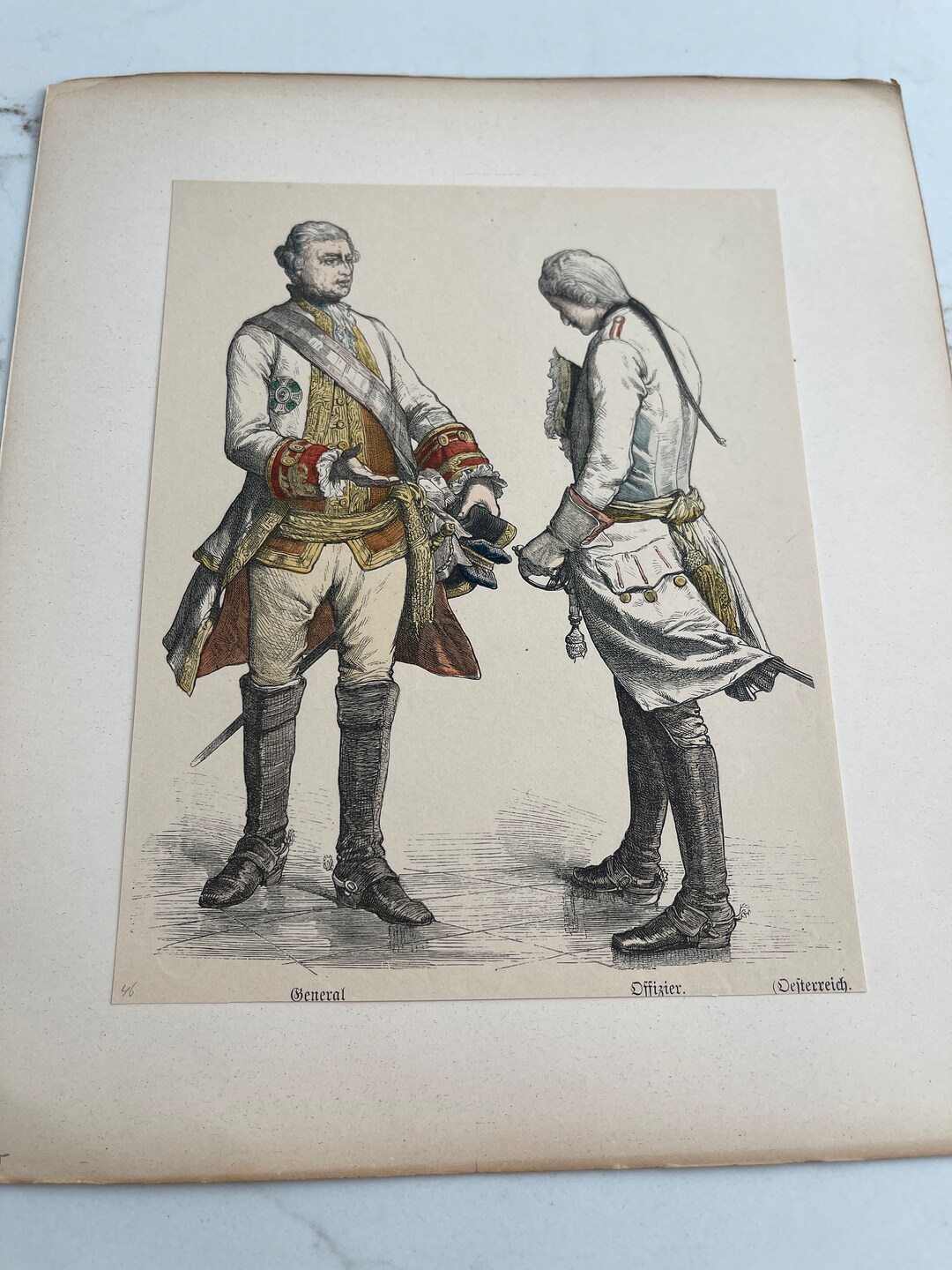 General, Officer, Austria, 1760-1775, Military Uniform, History of ...