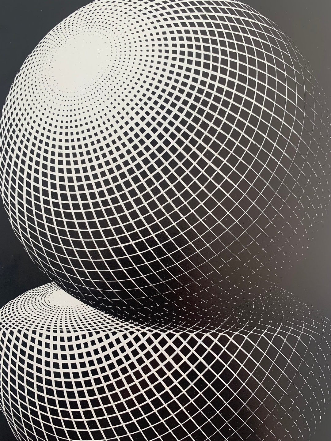 M C Escher, Three Spheres I, 1945, Catalogue No 336, Graphics, Abstract ...